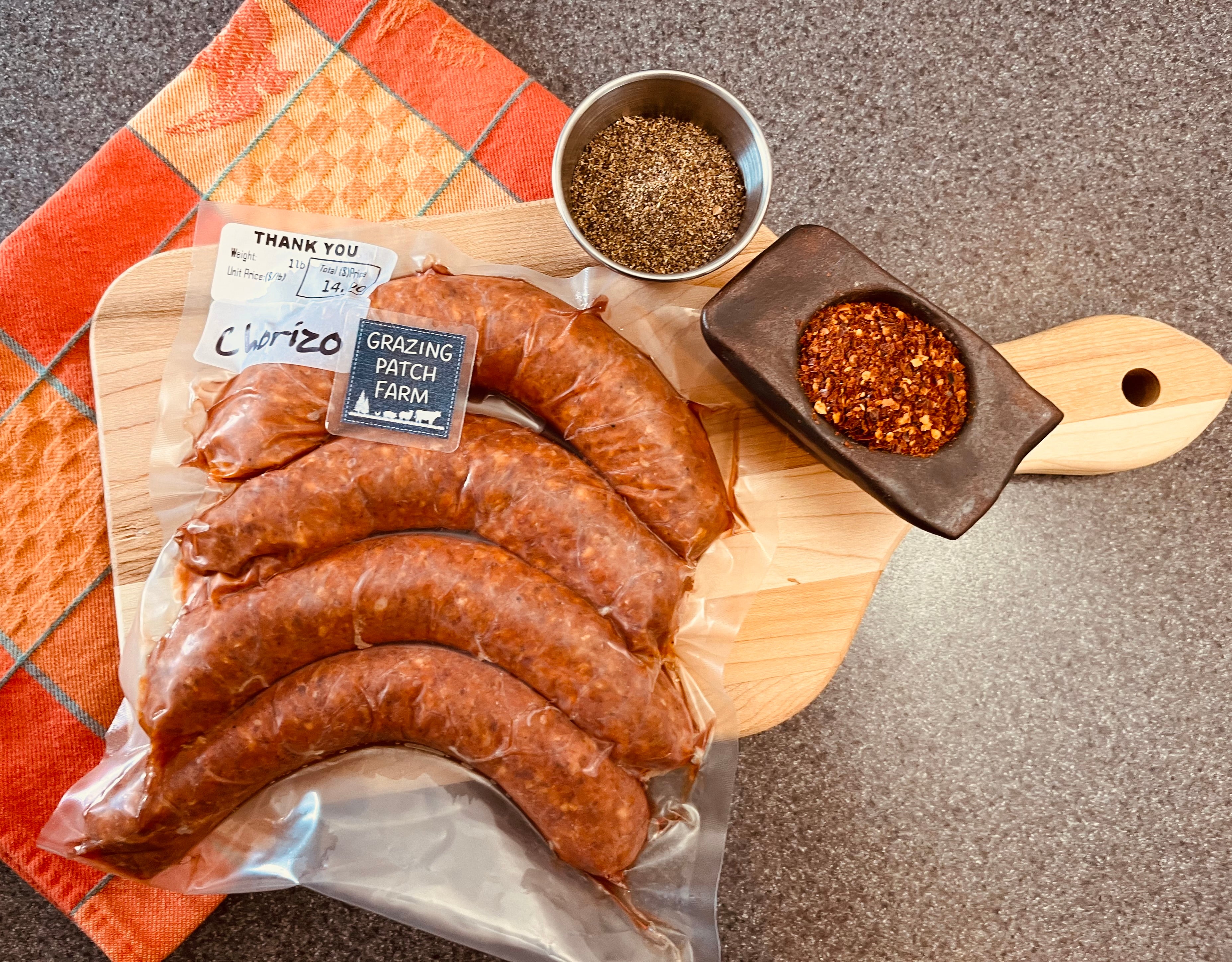 Sausage Chorizo – Grazing Patch Farm